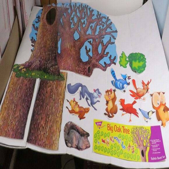Toys | Giant Tree With Animals Big Oak Tree Laminated Poster | Poshmark